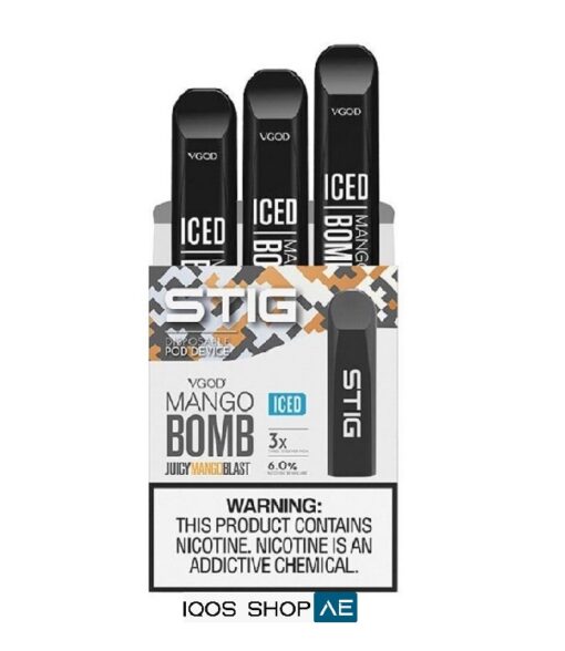 BEST VGOD STIG DISPOSABLE POD DEVICE 60MG